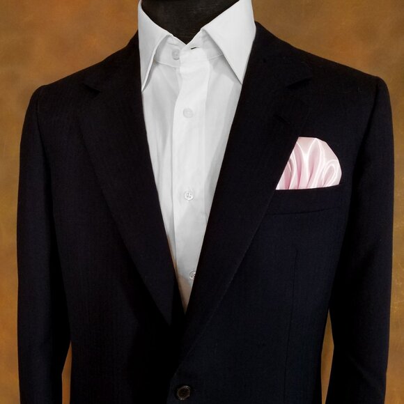 Vavra's | Accessories | New Mens Light Pink Satin Prefolded Pocket ...